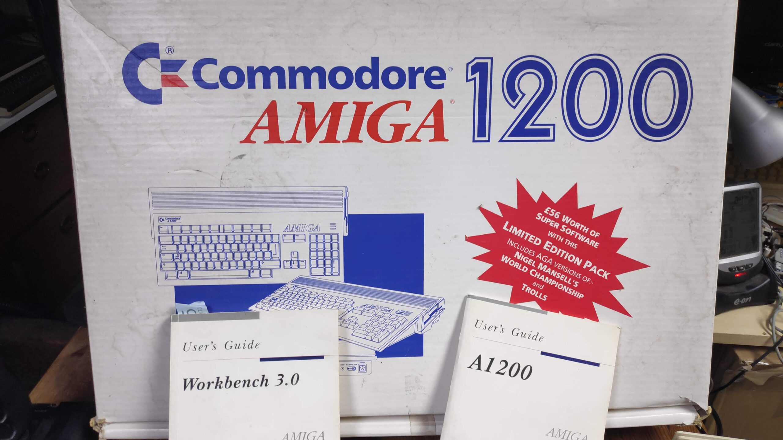 Amiga 1200 Fully Working Boxed HD Joystick Disks - RetroNerd