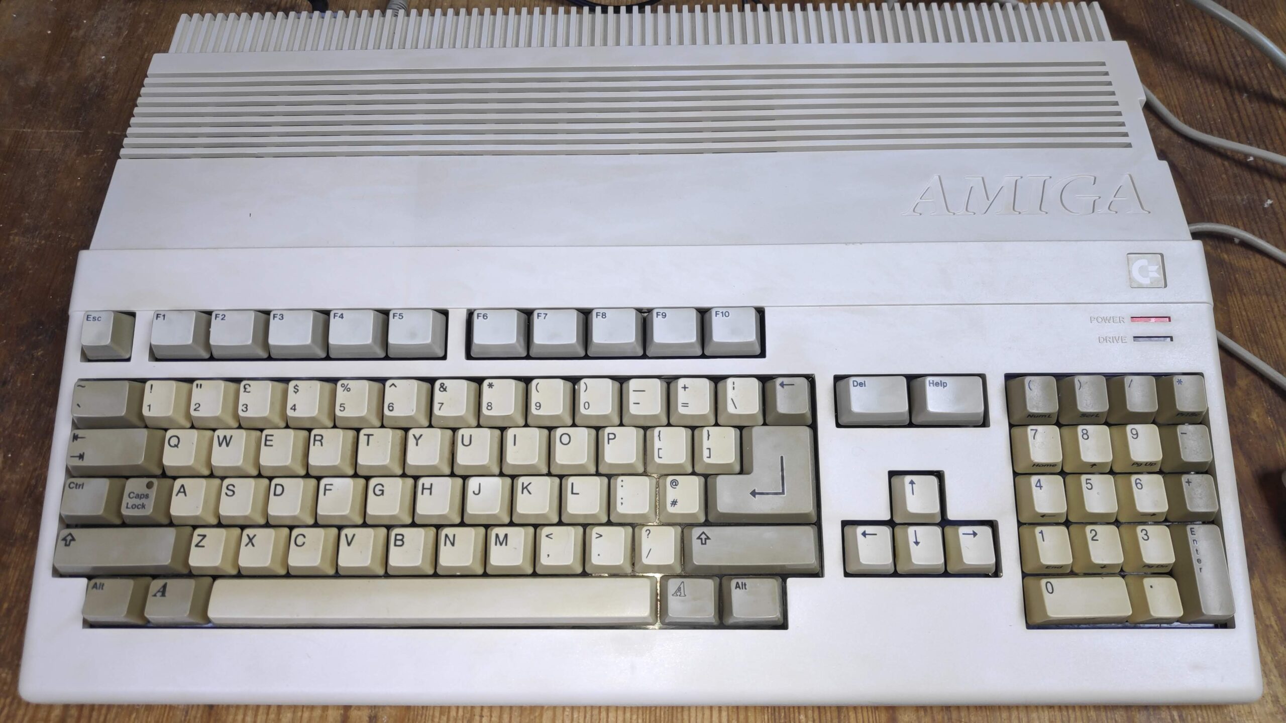 Sold *** Commodore Amiga 500 Pistorm Boxed with 128Mb Ram 4Gb HD ...